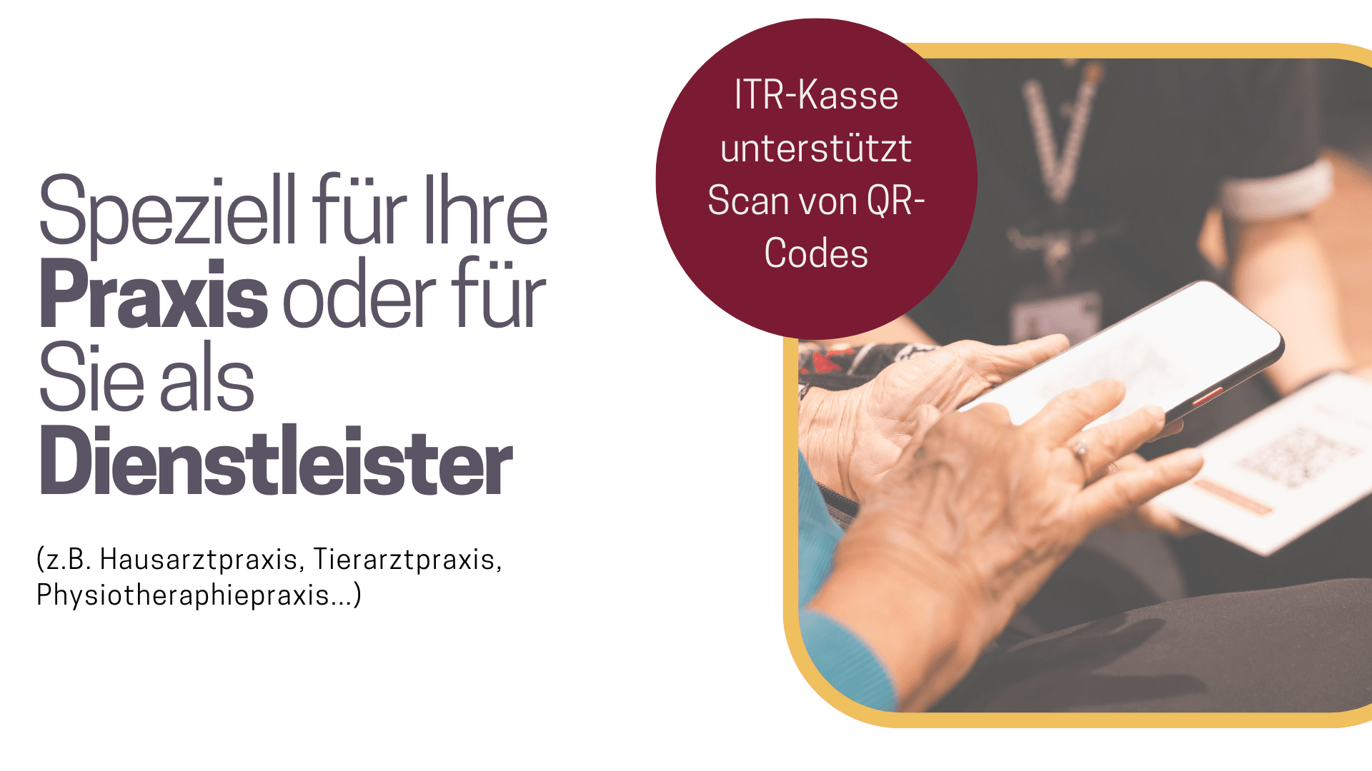 How QR codes and ITR cash registers can change the practice landscape